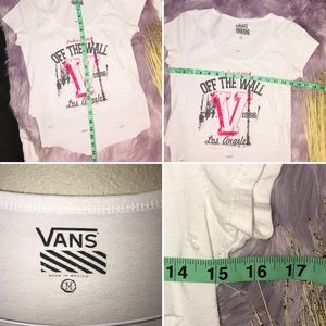 Vans | Tops | Vans Restyled Distressed Tshirt | Poshmark